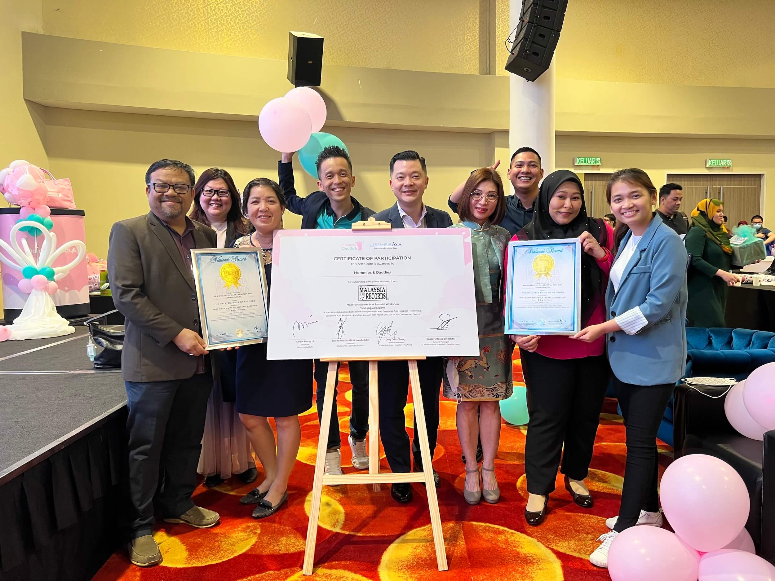Columbia Asia Enters Malaysian Book of Records with Highest Number of ...