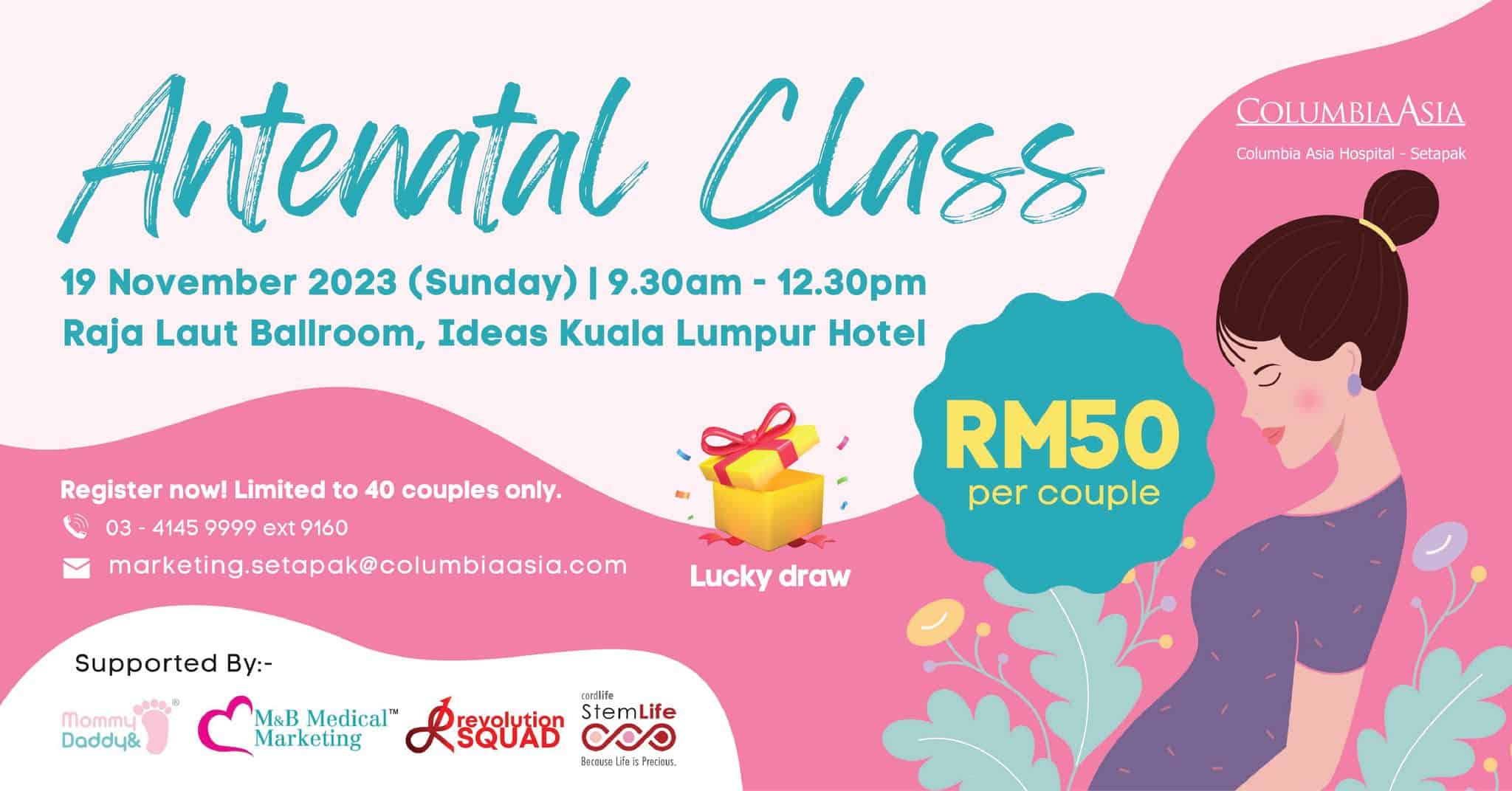 CAH-Setapak Nov'23: Antenatal Class - Columbia Asia Hospital I Private ...