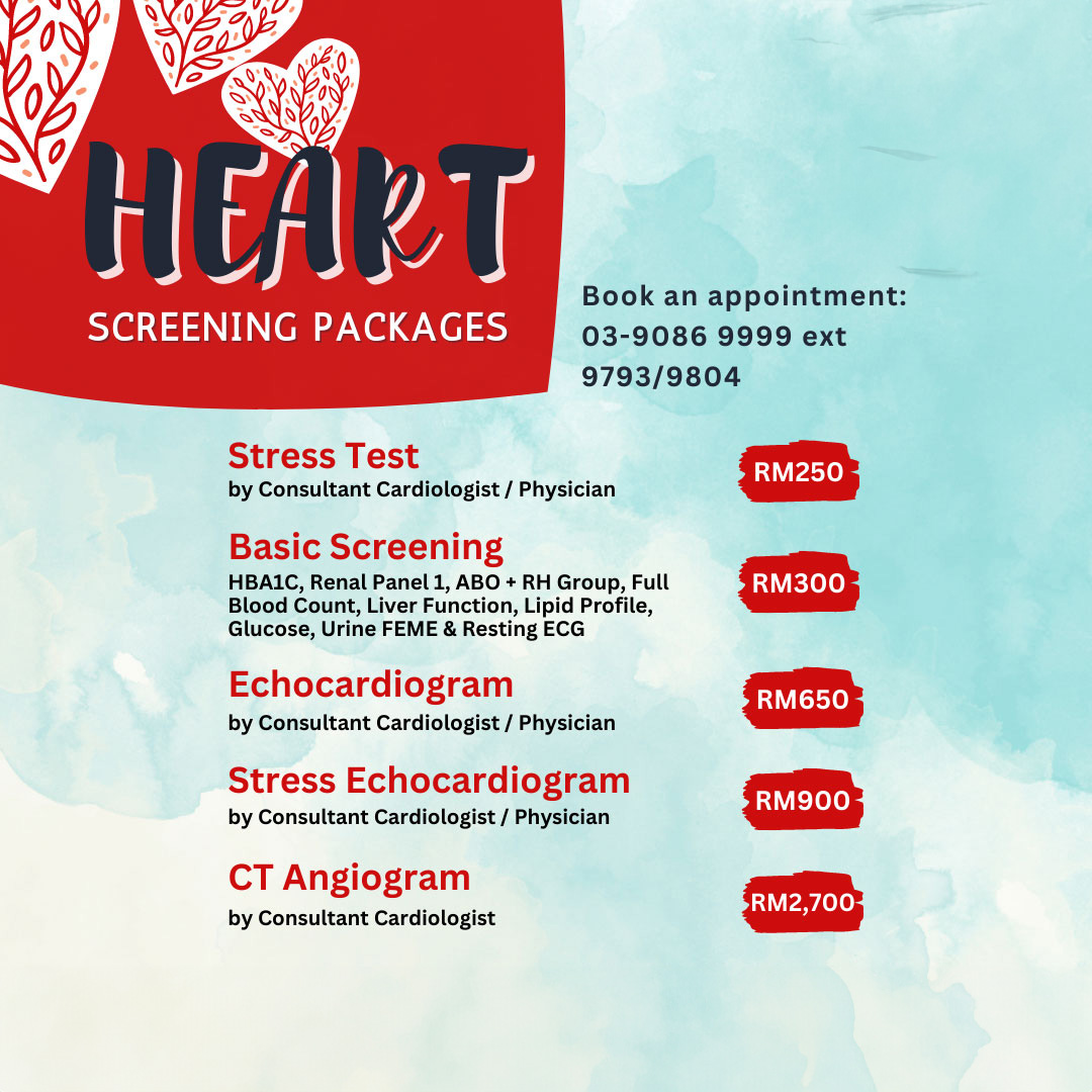 Cardiac Screening Package Columbia Asia Hospital I Private Hospital