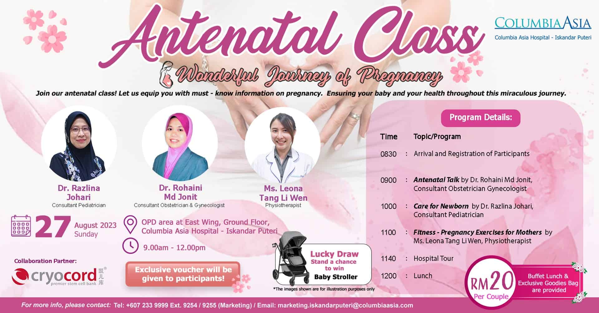 CAH-IP Aug'23: Antenatal Class - August 2023 - Columbia Asia Hospital I ...