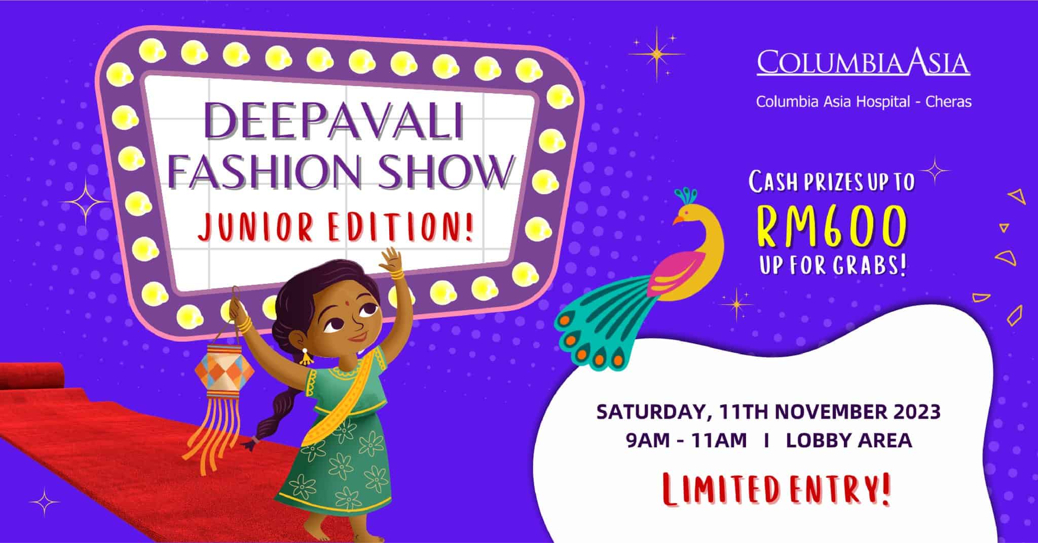 CAH-Cheras Nov'23: Deepavali Junior Fashion Runway Show - Columbia Asia ...