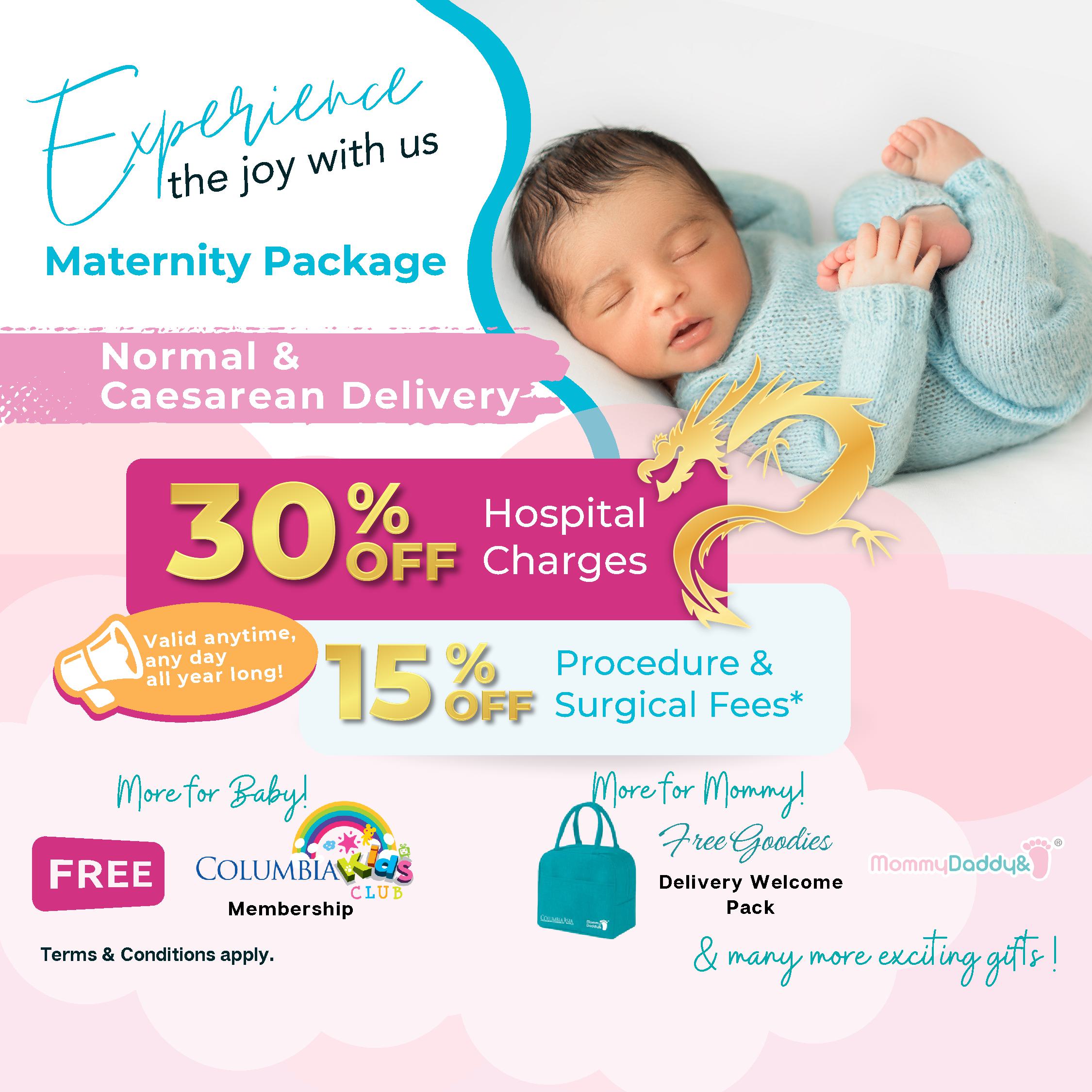 Maternity Package - Columbia Asia Hospital I Private Hospital in Malaysia