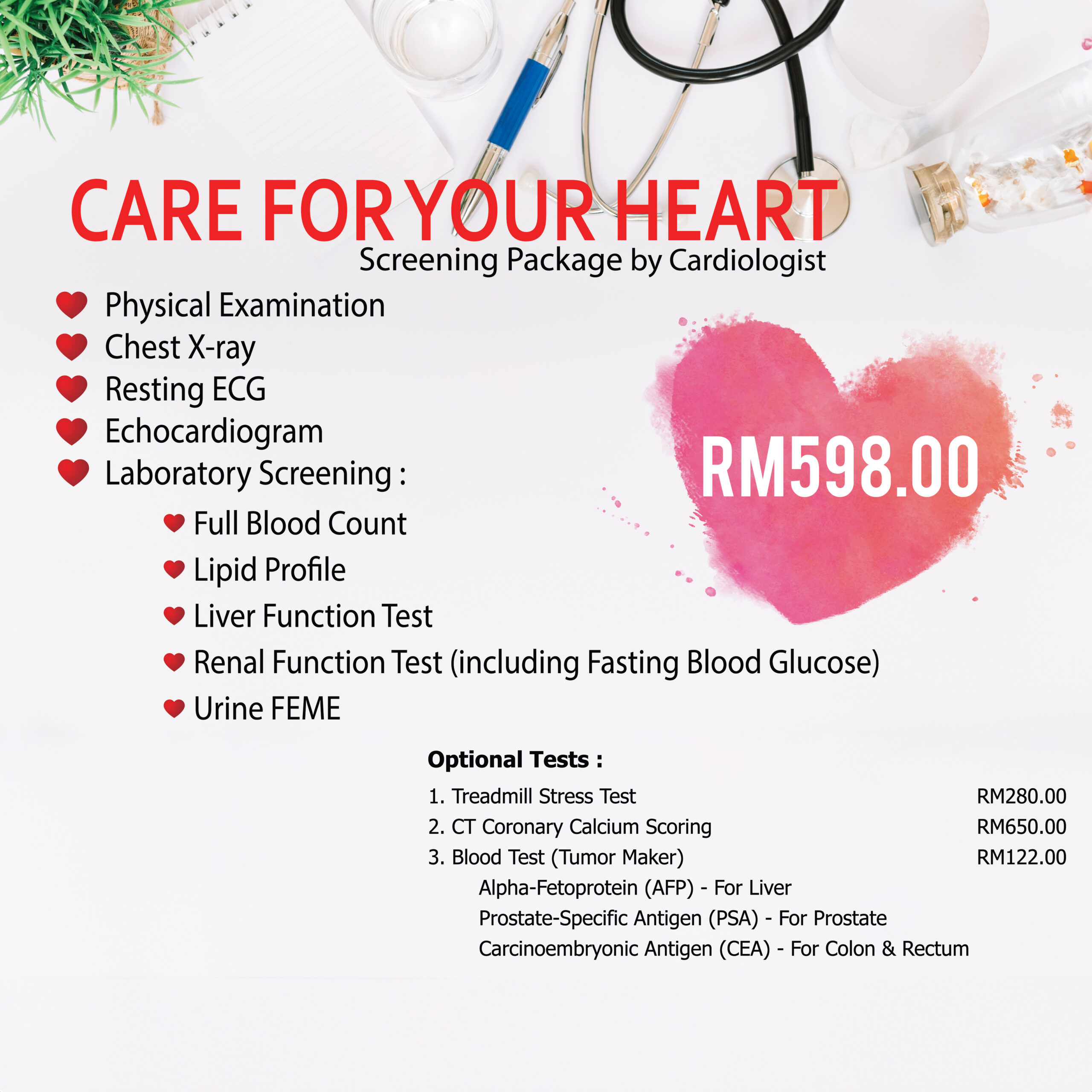 Care For Your Heart Screening Package - Columbia Asia Hospital I ...