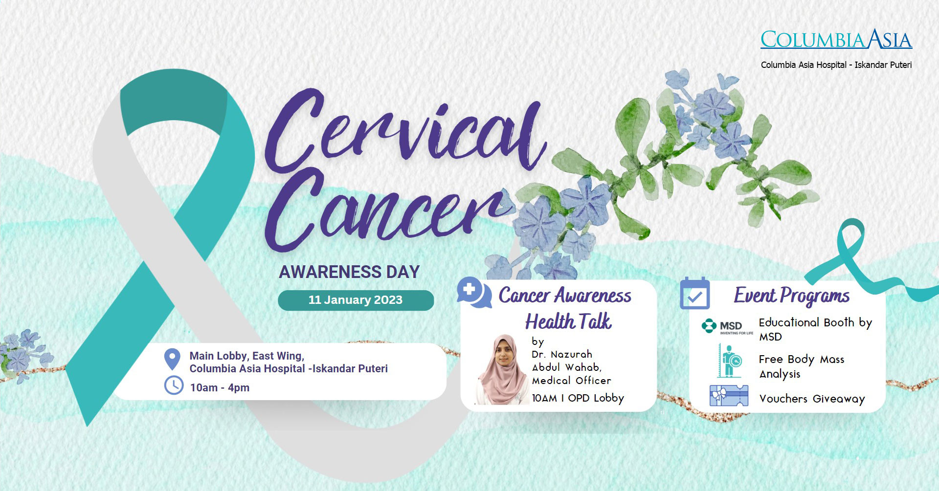 Cervical Cancer Awareness Day - Columbia Asia Hospital I Private ...