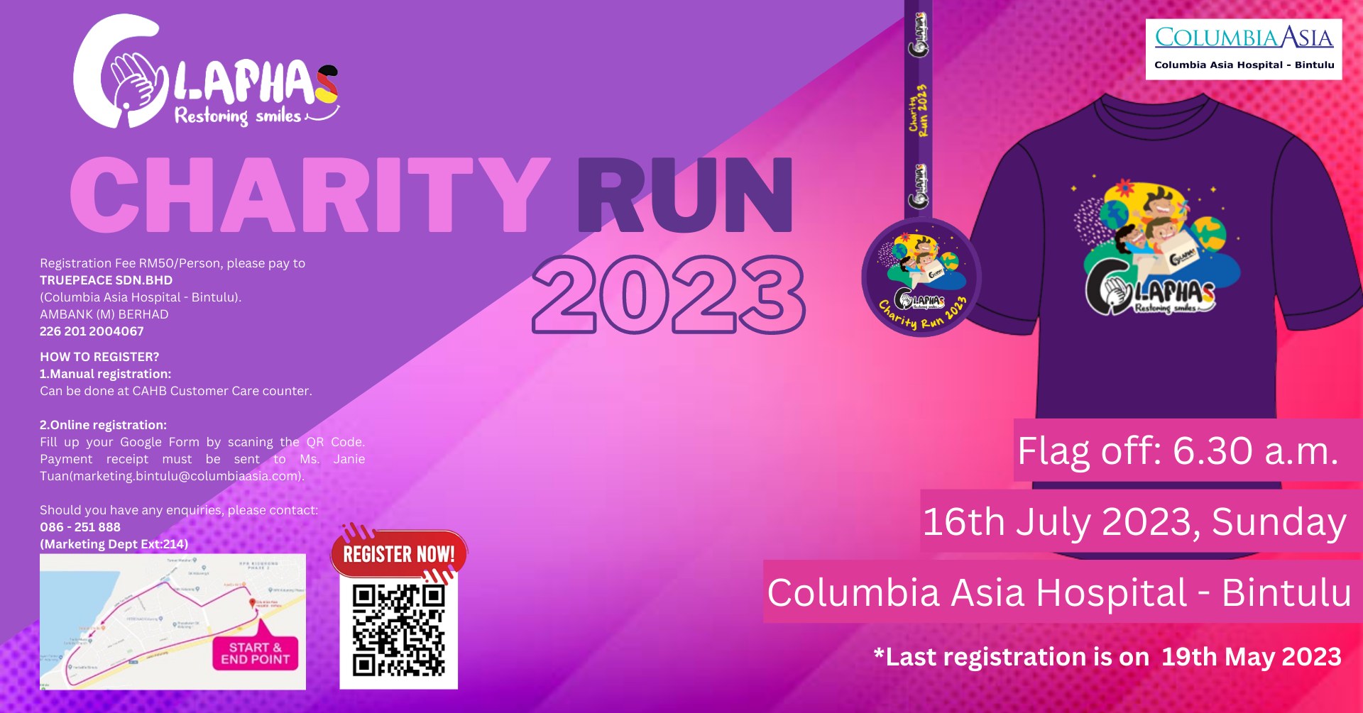Charity Run 2023 - Columbia Asia Hospital I Private Hospital in Malaysia