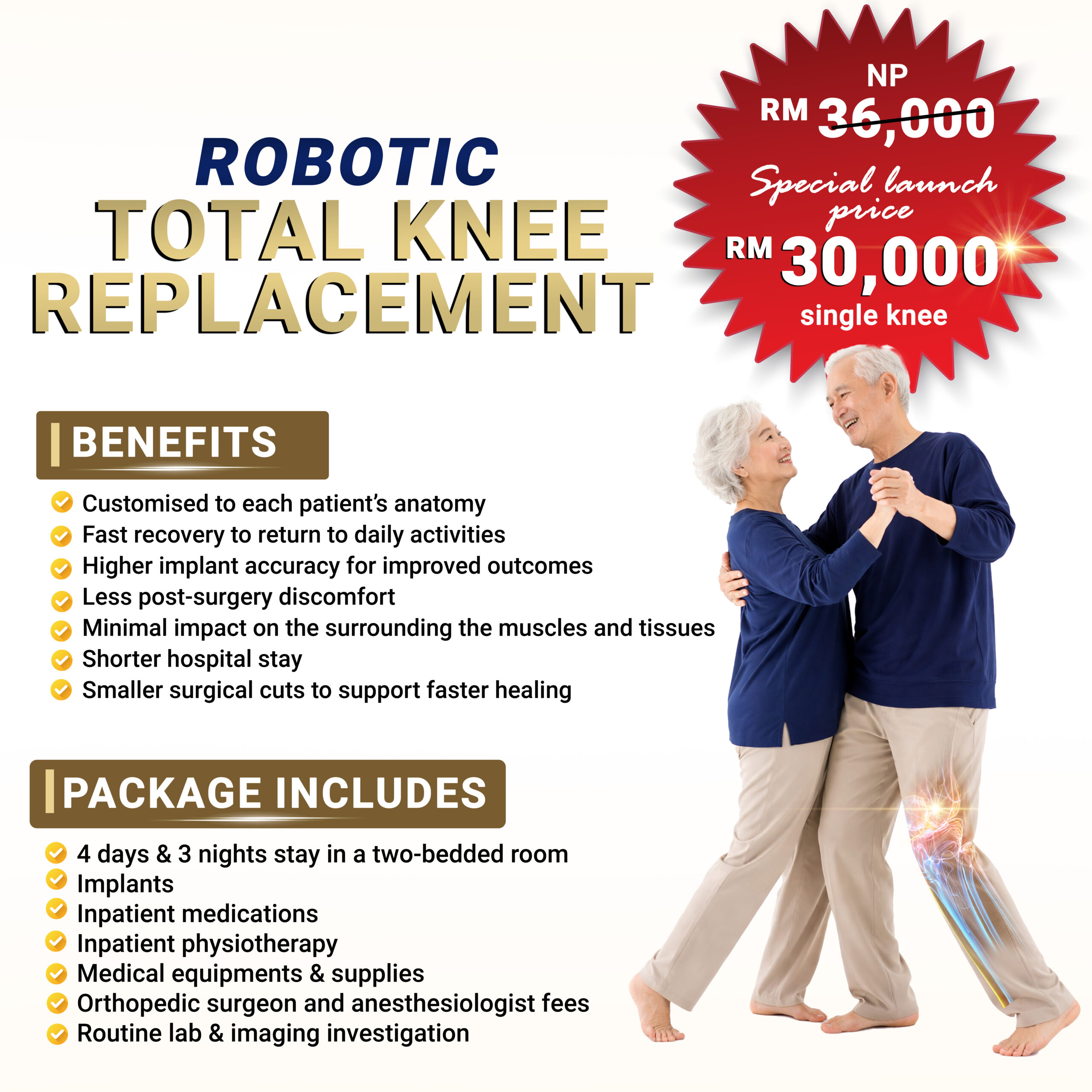 Robotic Total Knee Replacement Package - Columbia Asia Hospital I ...