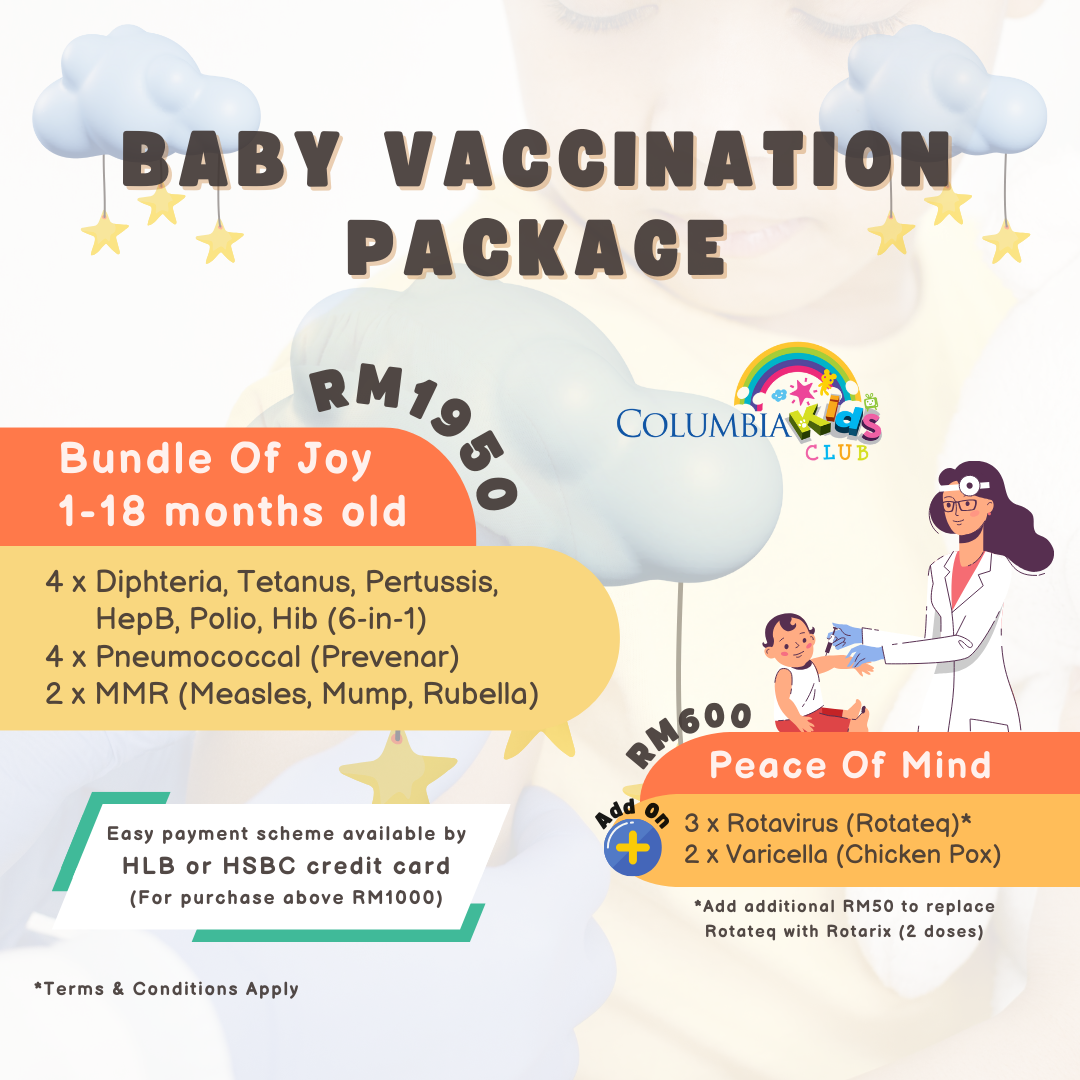 Baby Vaccination Package - Columbia Asia Hospital I Private Hospital in ...