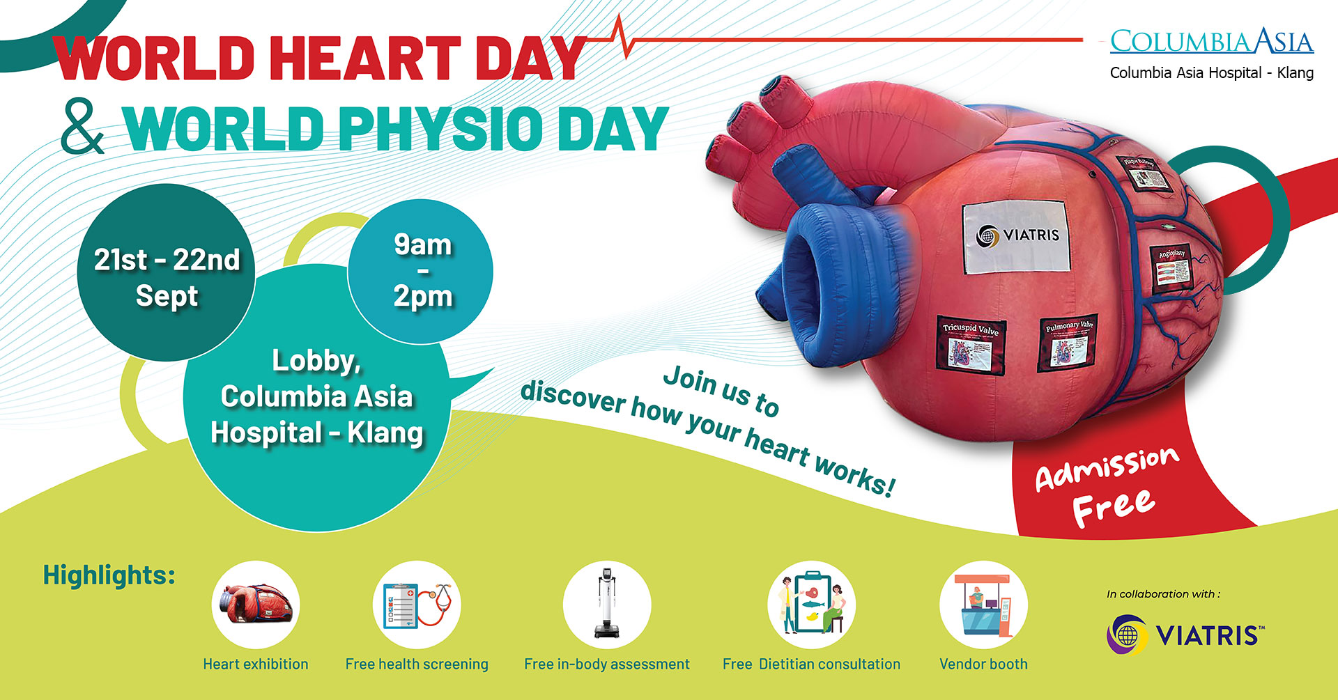 World Heart Day & World Physio Day - Columbia Asia Hospital I Private ...