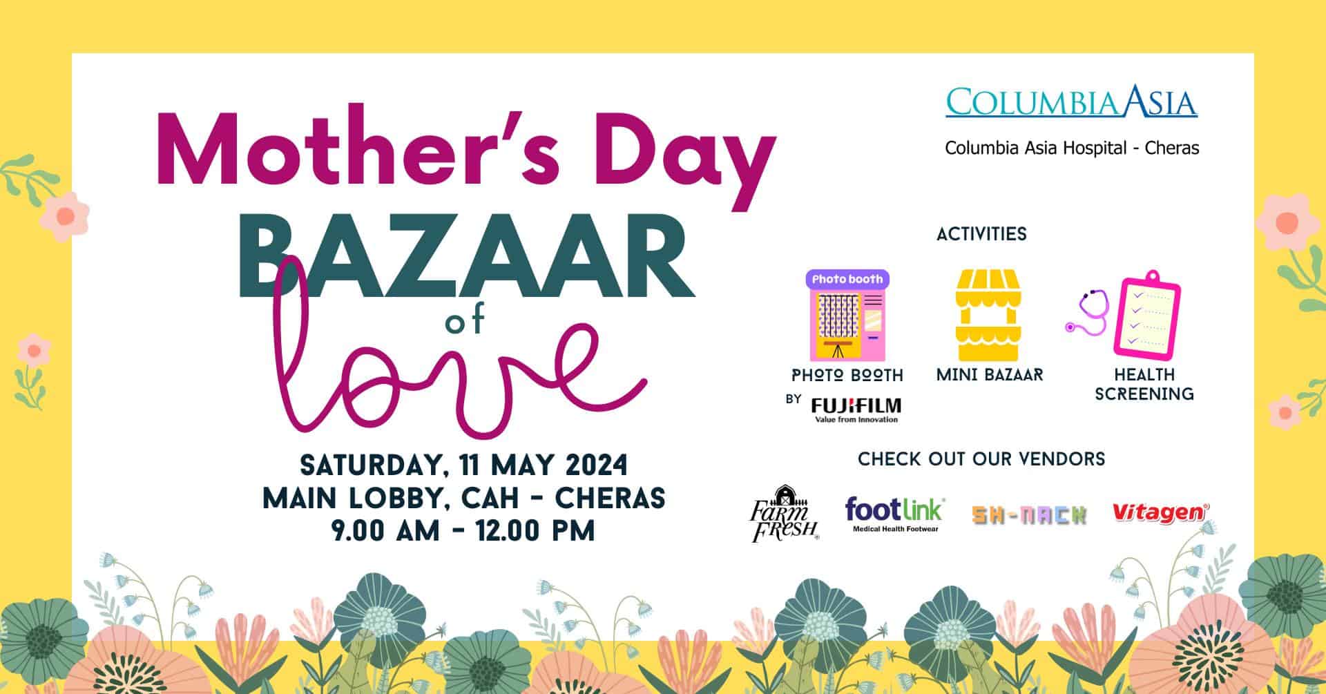 Mother's Day: Bazaar of Love - Columbia Asia Hospital I Private ...