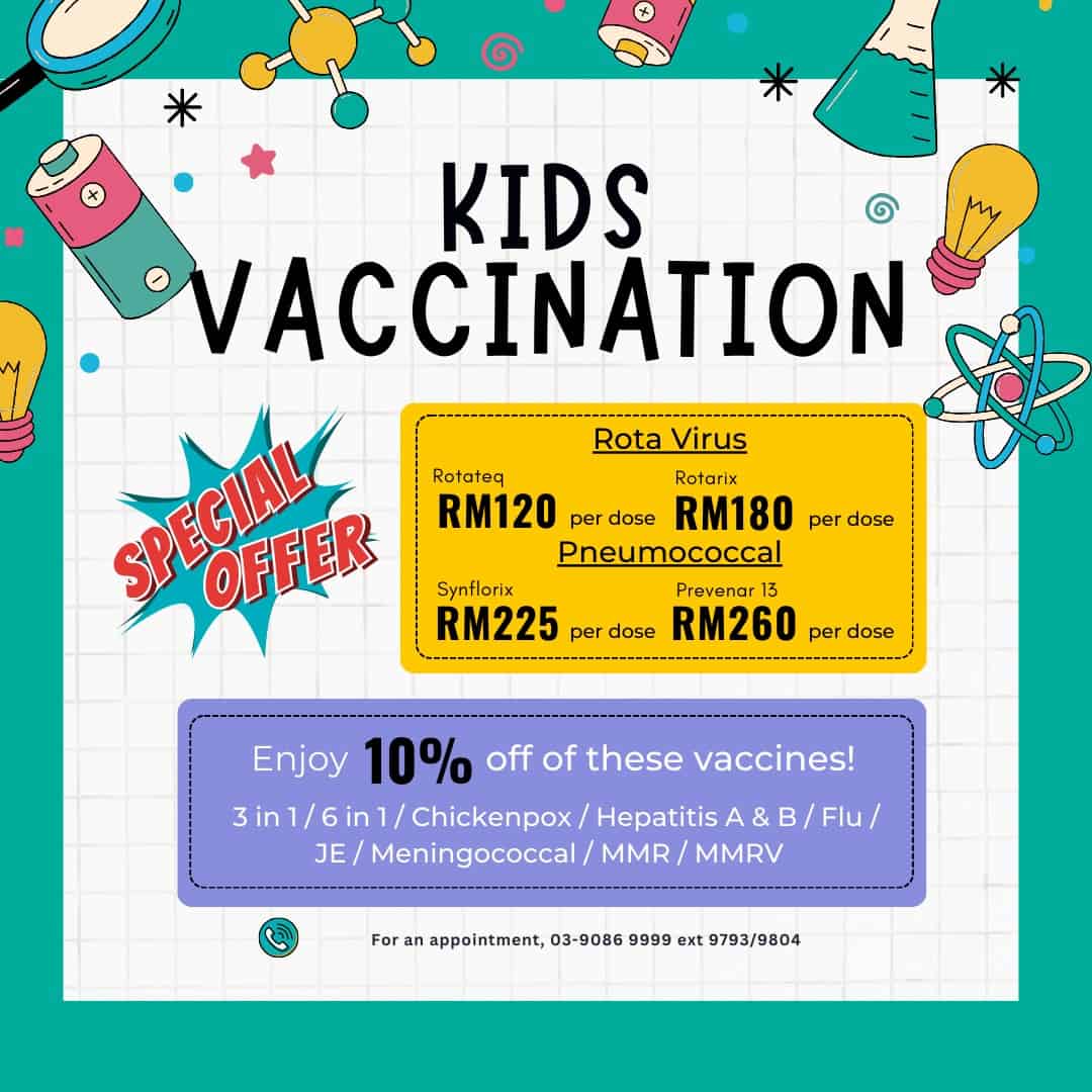 Kids Vaccination Package - Cheras - Columbia Asia Hospital I Private ...