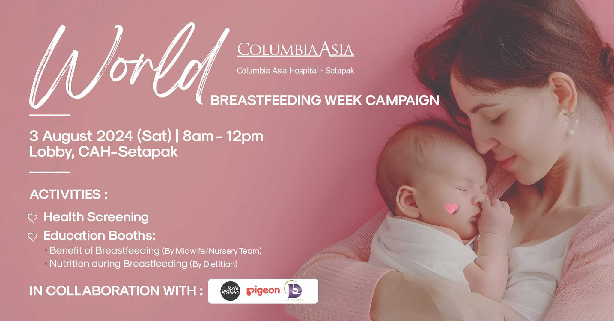 World Breastfeeding Week Campaign - Columbia Asia Hospital I Private ...