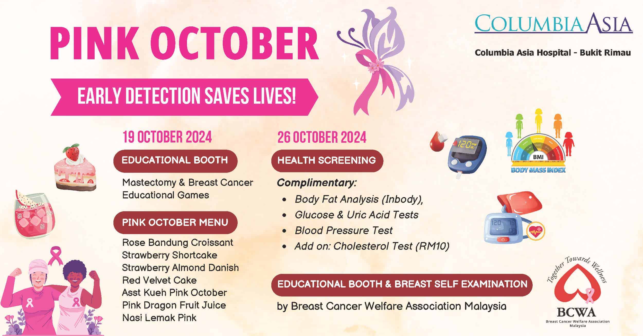 Pink October 2024 - Bukit Rimau - Columbia Asia Hospital I Private ...