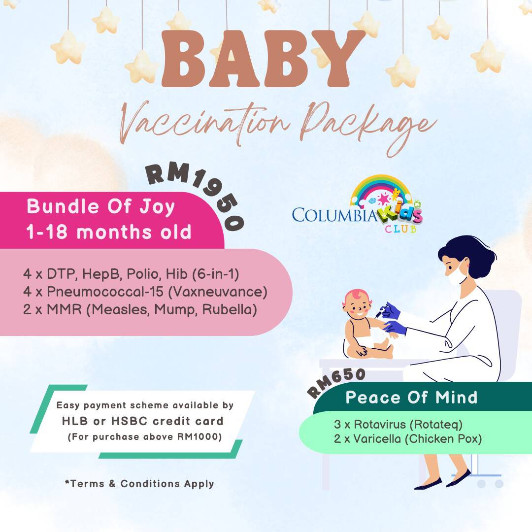 Baby Vaccination Package - Columbia Asia Hospital I Private Hospital in ...