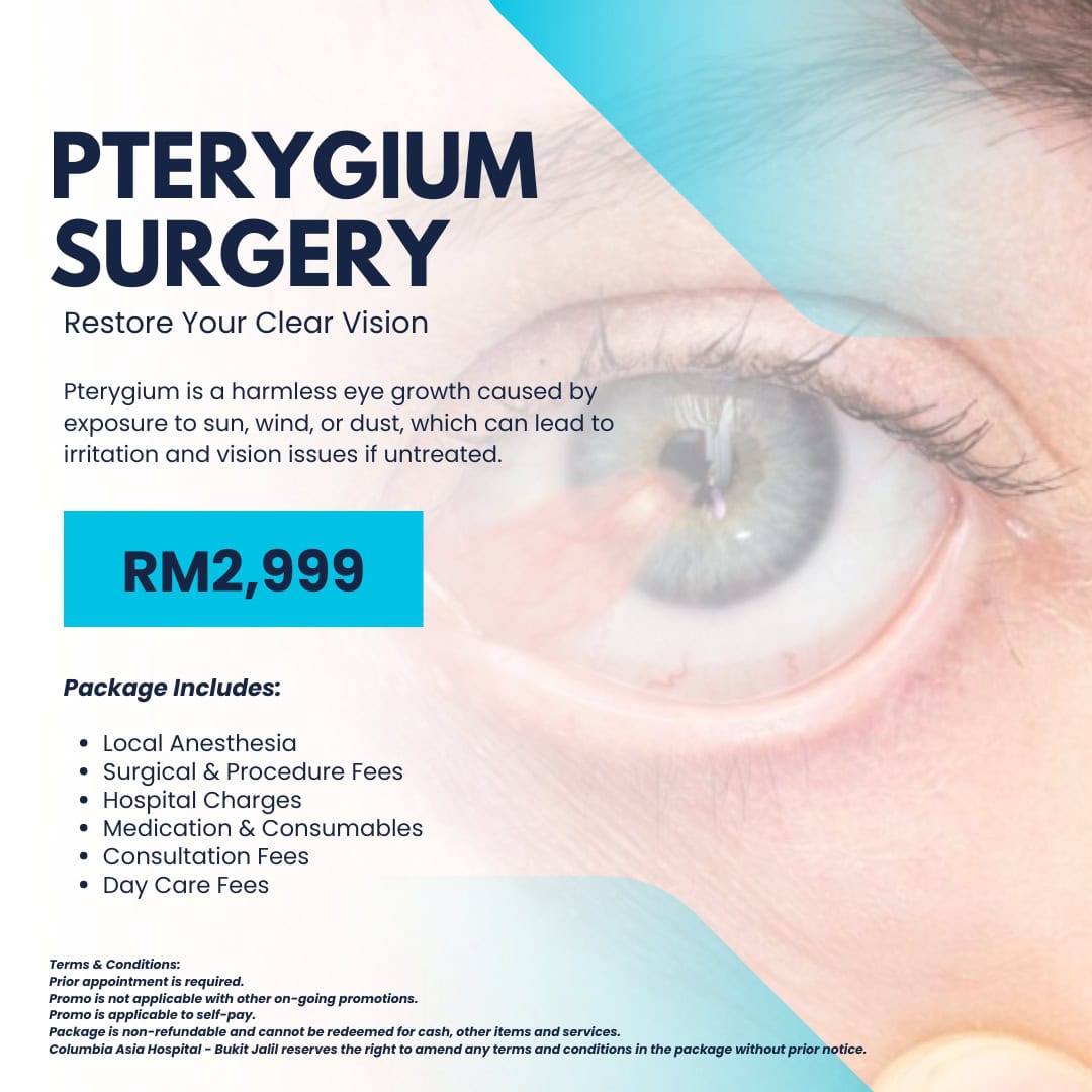 Pterygium Surgery Package - Columbia Asia Hospital I Private Hospital ...