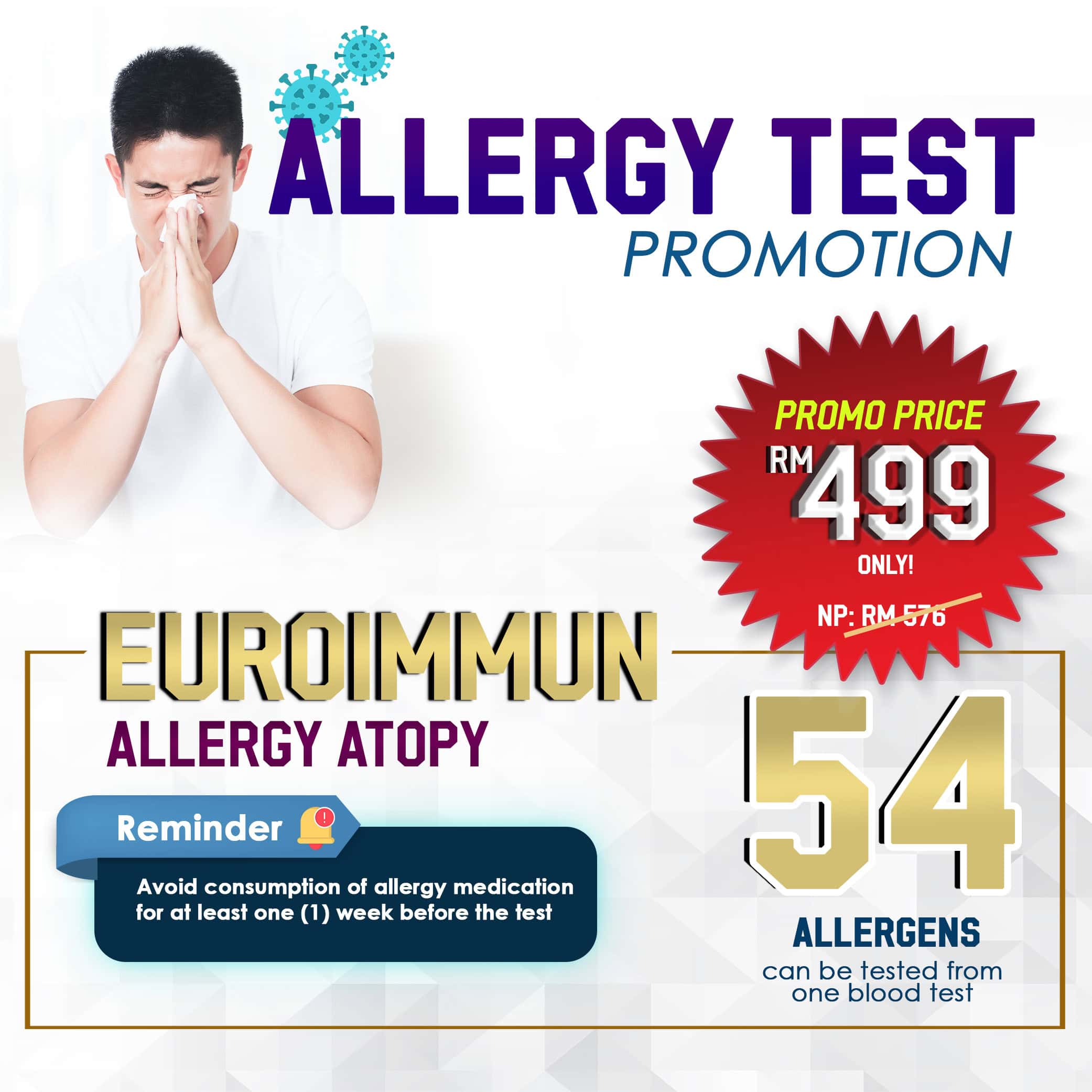 Allergy Test Promotion - Petaling Jaya - Columbia Asia Hospital I ...