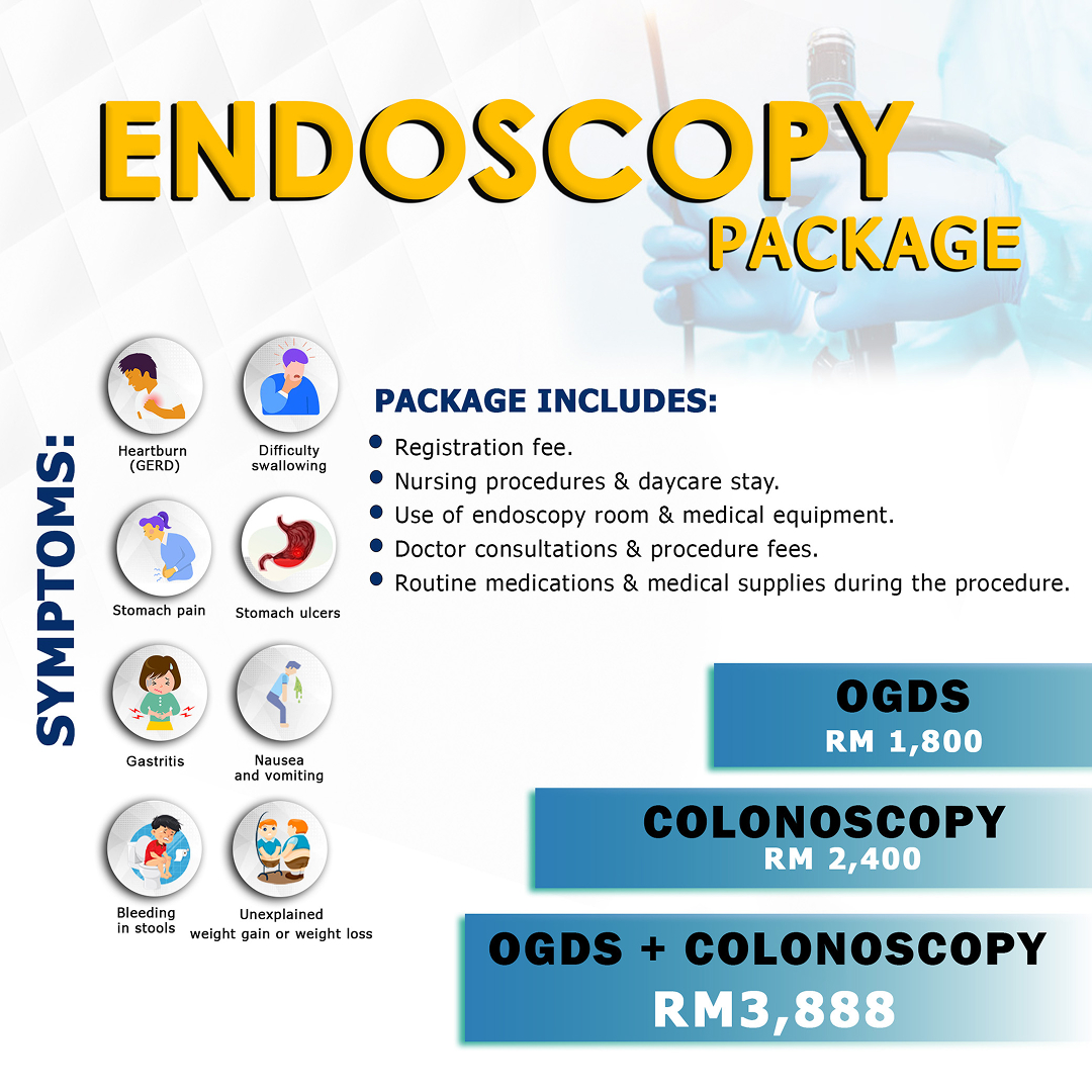Endoscopy Package - Columbia Asia Hospital I Private Hospital in Malaysia