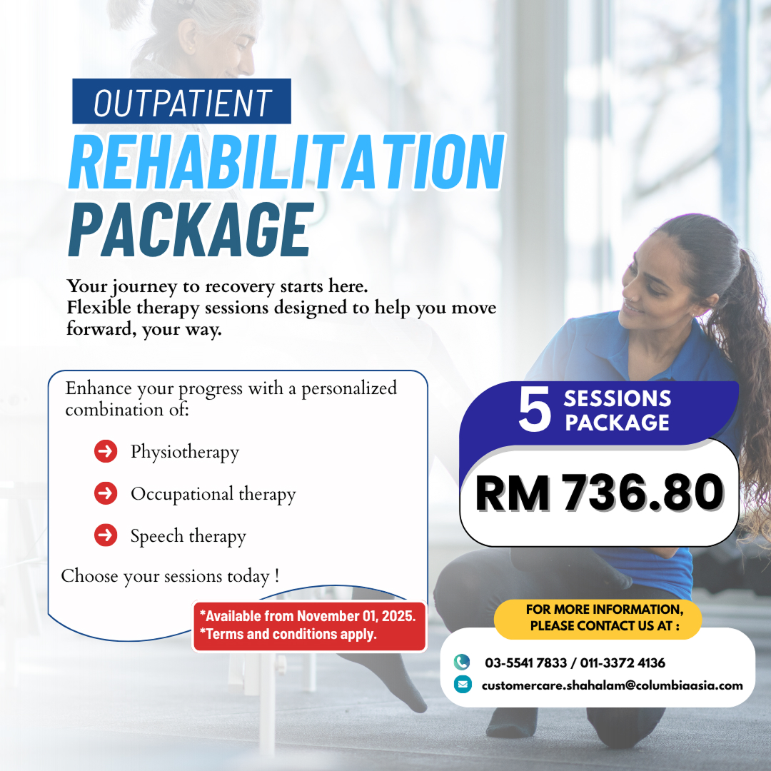 Pakej Pemulihan Pesakit Luar - Hospital Columbia Asia I Hospital Swasta ...